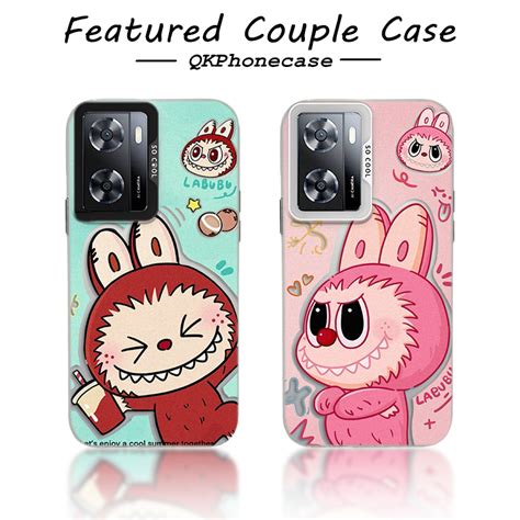 Jual 【murah Dan Bagus】untuk Oppo Casing Labubu Lucu Case Couple Oppo