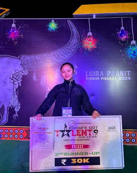 Namrata Rai Shines At State Level Talent Hunt Mount Everest College
