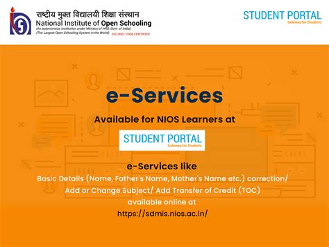 Nios Original Marksheet 2016 Original Mark Sheet Mention The