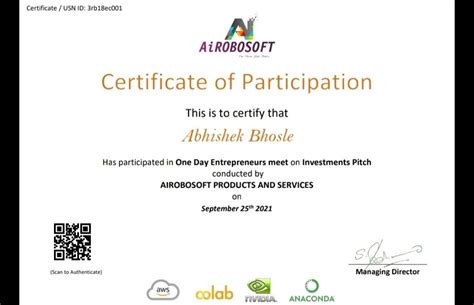 abhishek bhosle on linkedin hello one and all i m glad to share that i was participated in one