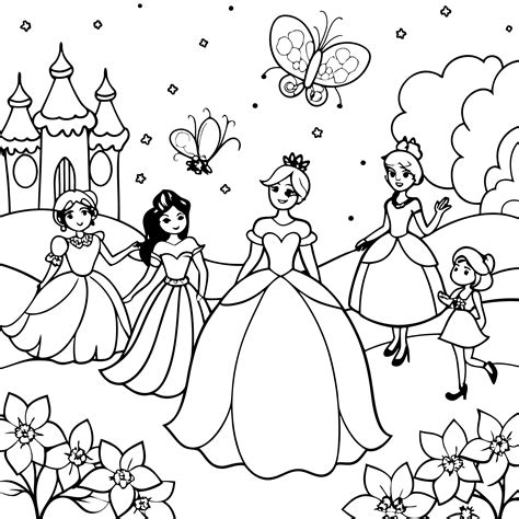 Tinkerbellprincesses Tinkerbell Download And Print Free Coloring Pages