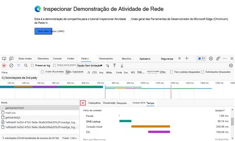 Inspecionar Atividade De Rede Microsoft Edge Development Microsoft