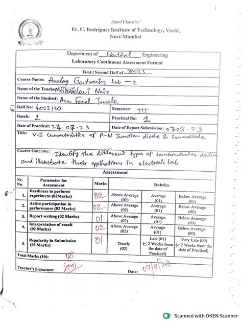 Ae All Experiment Pdf