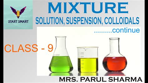 Mixture Class 9 Part 2 Youtube