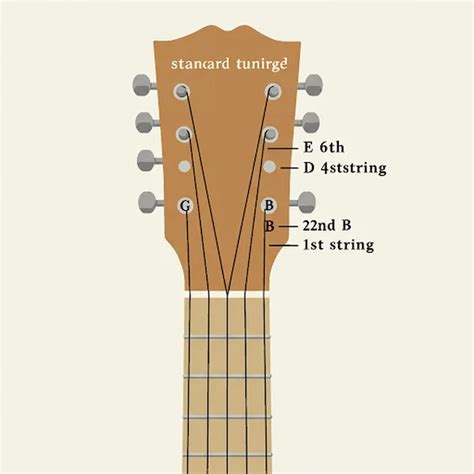 Understanding Standard Guitar Tuning Eadgbe The Foundation Tunerwiki
