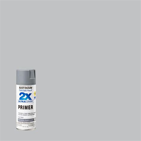 Rust Oleum Painter S Touch X Oz Flat Gray Primer General Purpose Primer Spray Pack