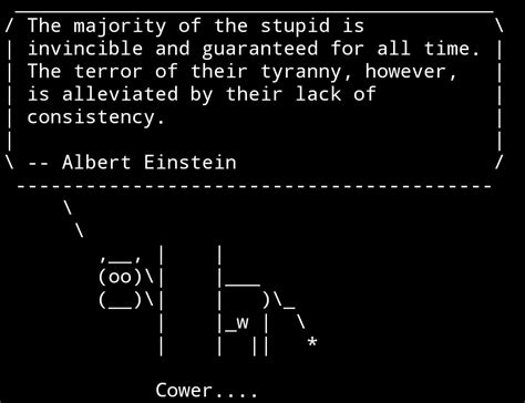 Quotes And Wisdom On Linkedin Unix Fortune Cowsay Quotes And Wisdom On Linkedin Unix Fortune Cowsay