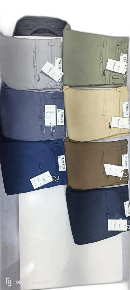 Solid Tredo Mens Trousers Regular Fit At Rs 1399 In New Delhi Id