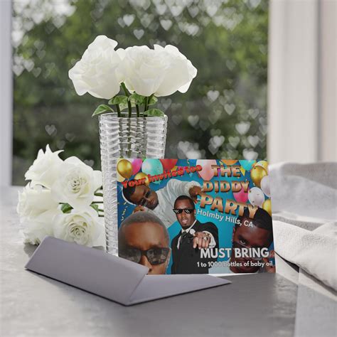 Diddy Party Invitation Your Invited To The Diddy Party Diddy Part P