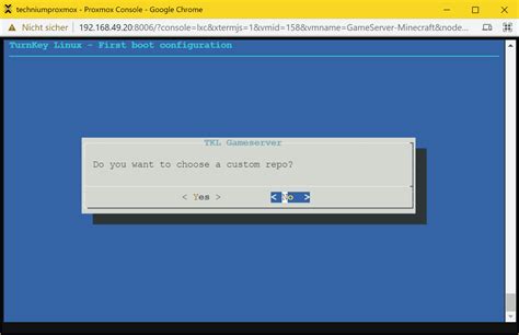 Proxmox Minecraft Server Lxc Container Turnkey Tutorial Technium
