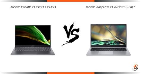 Banding Acer Swift Sf Dan Acer Aspire A P Spesifikasi