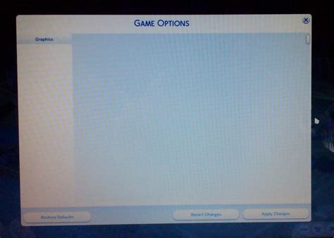 Game Options Not Showing Up The Sims 4 Technical Support Loverslab