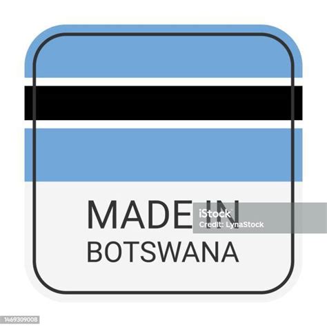 보츠와나 배지 벡터로 제작되었습니다 별과 국기가있는 스티커 흰색 배경에 고립 된 표지판 개념 기호에 대한 스톡 벡터 아트 및 기타 이미지 Istock