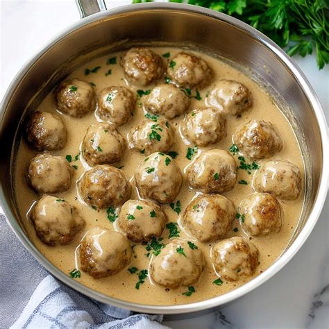 Swedish Meatball Recipe Creamy Classic Comfort
