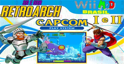 Wii Mod Brasil Cps Capcom Play System 1 E 2 Sd Usb