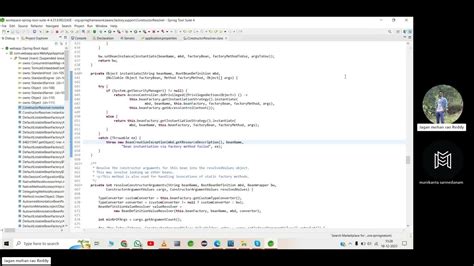 Configuration Of Springboot Application In Sts Youtube