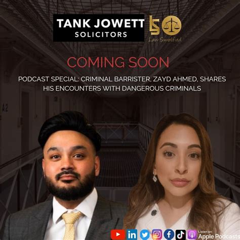 Zayd Ahmed On Linkedin Excited To Be Sharing My Experience As A Criminal Barrister