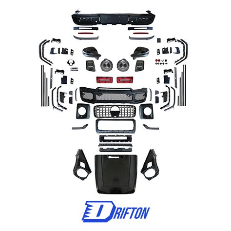 Upgrade W464 Brab Style Pp Body Kit For Mercedes Benz G Class W463 2005