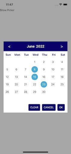 React Native Easy Date Picker Npm Npm Io