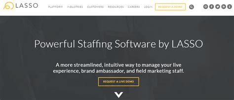 Lasso Staffing Reviews Pricing Features In 2025