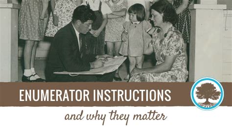 Census Research Enumerator Instructions Censustools