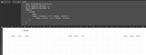 Excel Standard Deviation Removing Outliers Rexcel