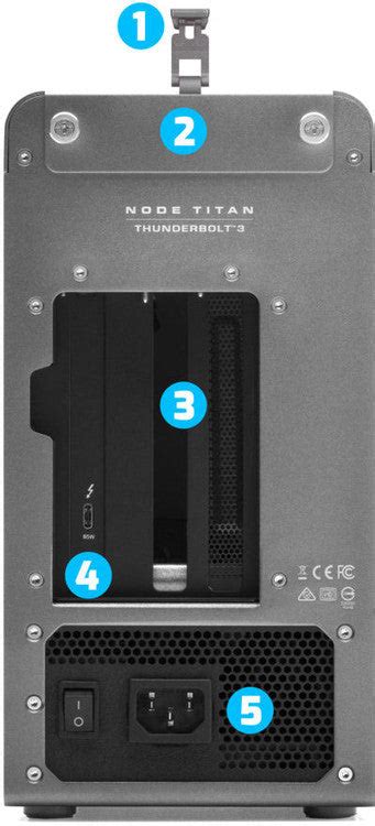 Akitio Node Titan Plug And Play Thunderbolt 3 External Gpu Egpu Soluti Flexx International Ltd