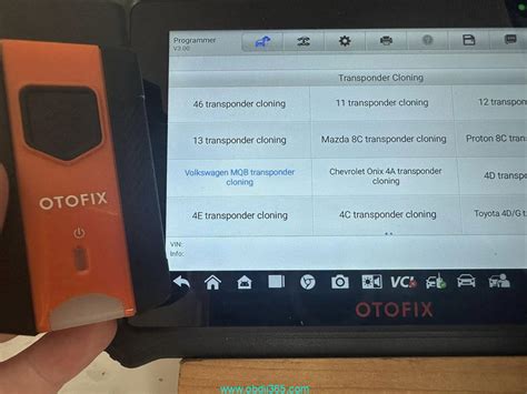 autel km100 vag mqb transponder cloning using at100 super chip car