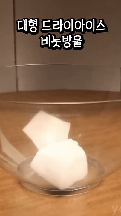 거대한 드라이아이스 비눗방울 Youtube