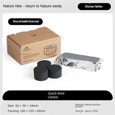 Buy Naturehike Quick Light Charcoal Briquettes Bbq Grill Extra Long