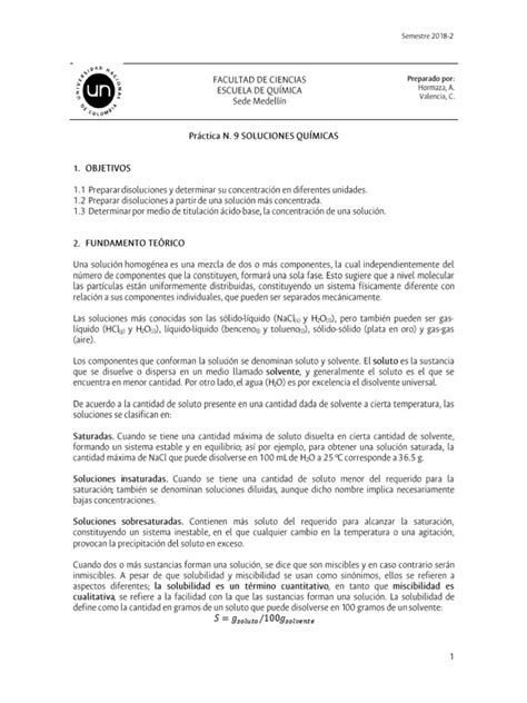 Soluciones Químicas Pdf