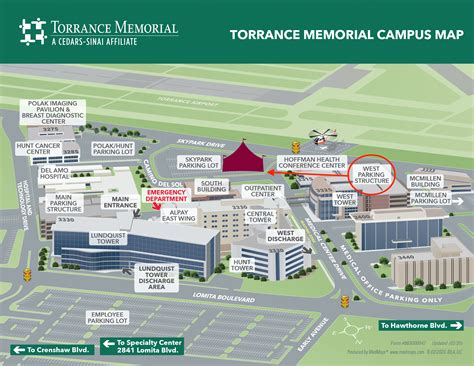 Torrance Memorial Campus Map Torrance Memorial Foundation