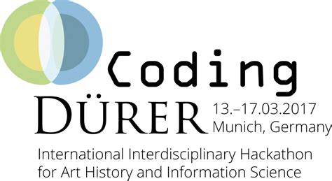 Coding Dürer International Hackathon For Art History