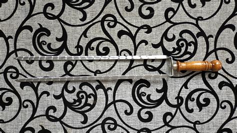 Купить Двойной шампур с деревянной ручкой шар 500*12*3 в интернет ...