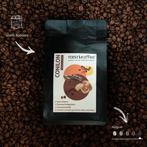 Conilon Robusta Espresso Roestkaffee Roestkaffee De