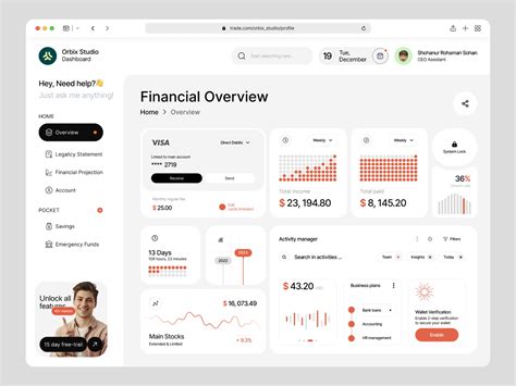 Best 13 Finance Dashboard Design Ui Kit Desktop App With Ui Use For Web Application Or Website