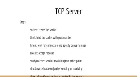 Socket Programming In C Ppt