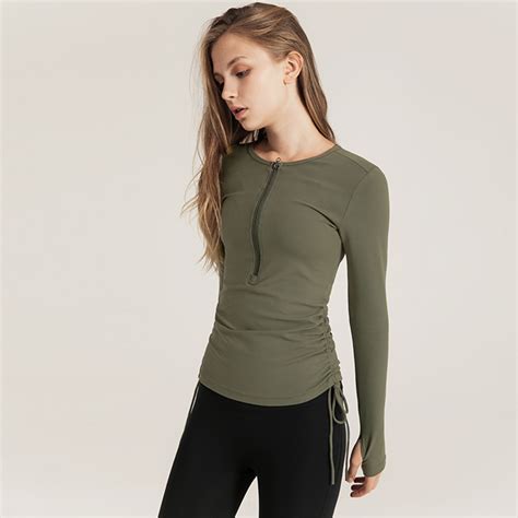 Long Sleeve Workout Shirts Activewear Manufacturer Sportswear