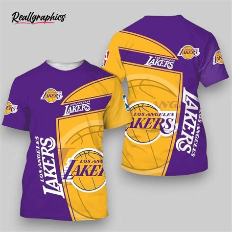 Nba Los Angeles Lakers Purple Golden T Shirt Los Angeles Lakers Ts
