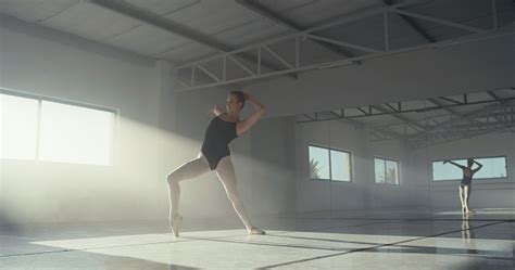 댄스 스튜디오에서 발레를 연습하는 매력적인 젊은 여성의 전체 길이 샷 20 24세에 대한 스톡 사진 및 기타 이미지 20 24세 20 29세 Rehearsal