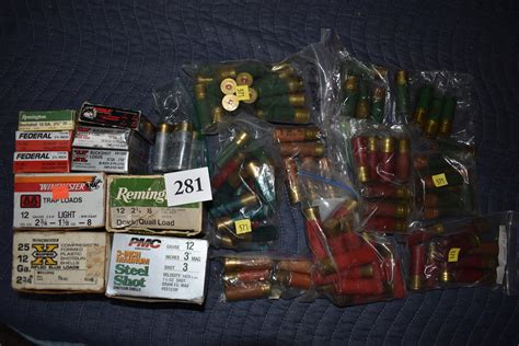 Lot Approx 188 Shells Of 12 Ga Shotgun Some Vintage Paper Hull