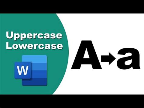 How To Change Uppercase To Lowercase Without Retyping In Word Computer The Graphic Home