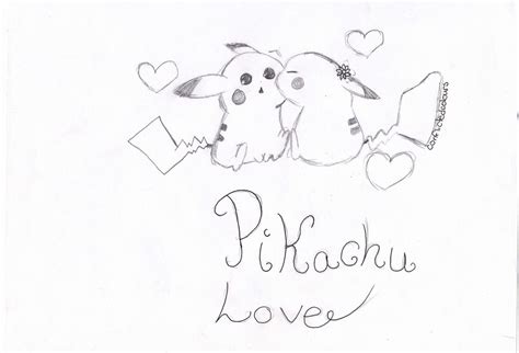Pikachu Love By Conflictedcolours On Deviantart