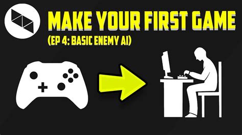 Making Your First Game Ep 4 Basic Enemy Ai Youtube