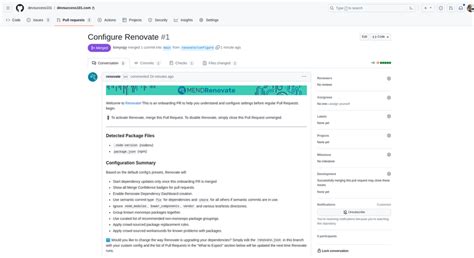 renovate bot trợ thủ đắc lực tự động cập nhật dependency