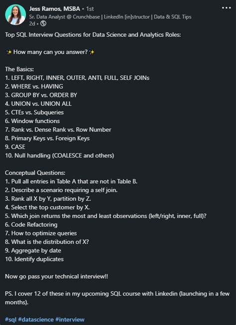 How To Prepare For A Data Analyst Technical Interview
