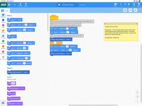 Vexcode Go By Vex Robotics Inc