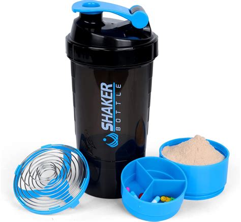 Xtk 16oz Bottle Shaker Water Bottle With Protein Powder