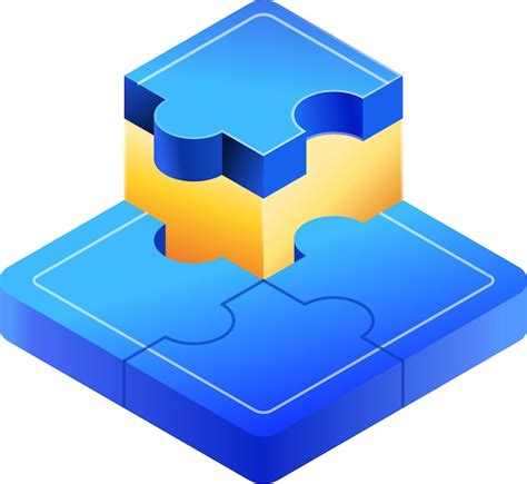 Premium Vector Isometric Integration Illustration