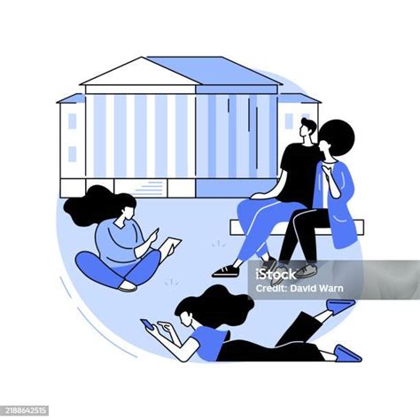 Before Lecture Isolated Cartoon Vector Illustrations Stock Illustration Download Image Now